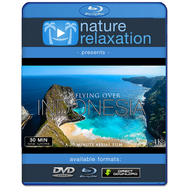 "Flying Over Indonesia" Bali & East Java 30 Minute Aerial Nature Film ...