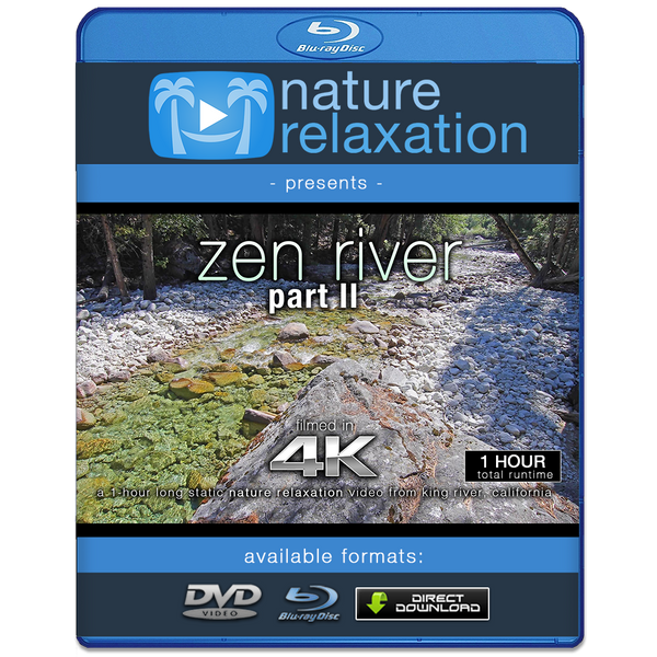 "Zen River II" 1 Hour Static Nature Video / Screensaver 4K – Nature ...